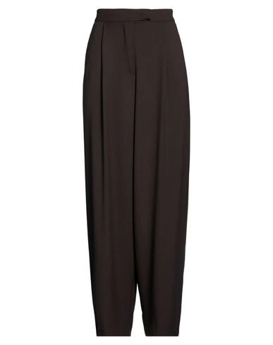 KAOS Pants Size Polyester, Viscose, Elastane - Dark Brown