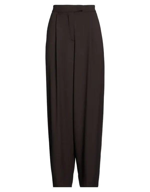 KAOS Wide-leg High-waisted Darts Trousers