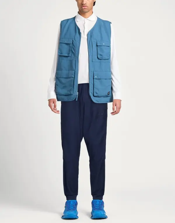 EA7 Pants Size Cotton - Navy