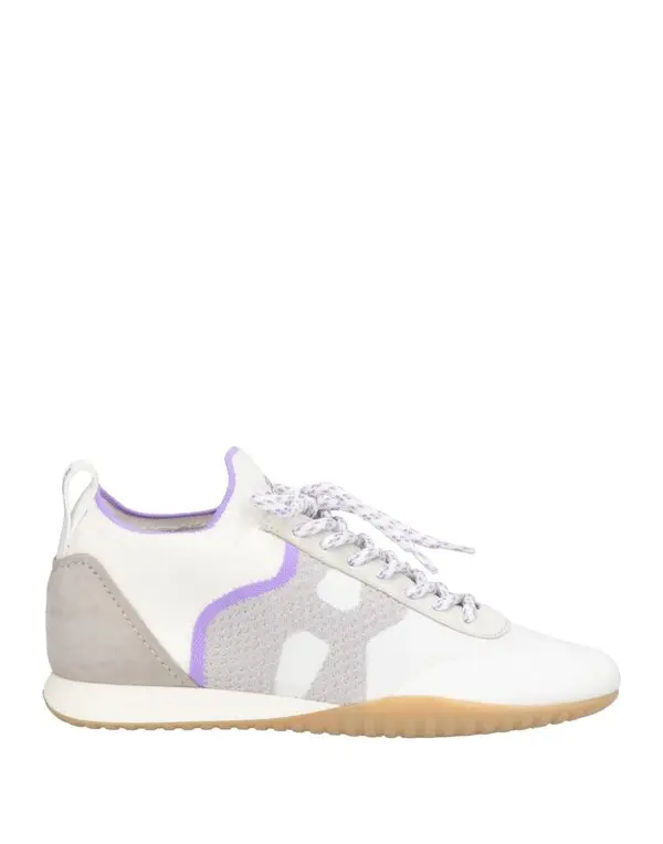 Hogan Textile Fibers And Leather Low-top Sneakers
