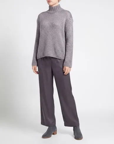FORTE_FORTE Knitted Turtleneck - Grey