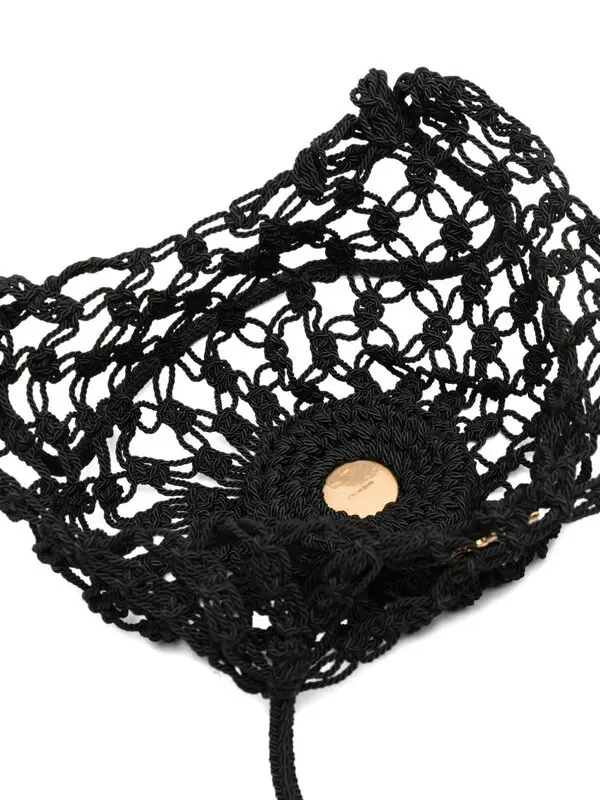 Saint Laurent Small Crochet Bucket Bag