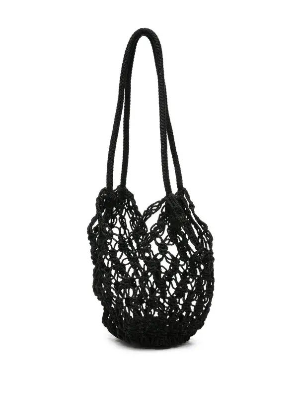 Saint Laurent Small Crochet Bucket Bag