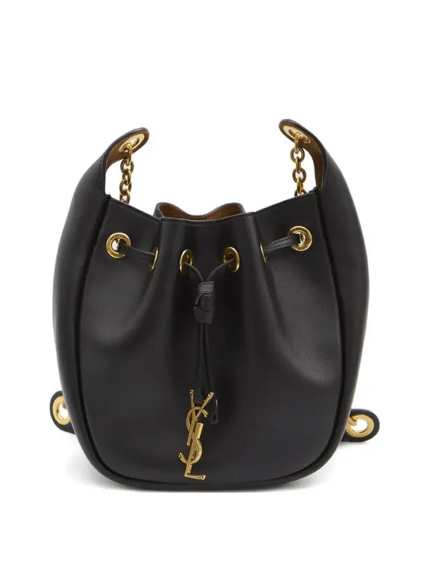 Saint Laurent Supple Leather Bucket Bag - Multicolor