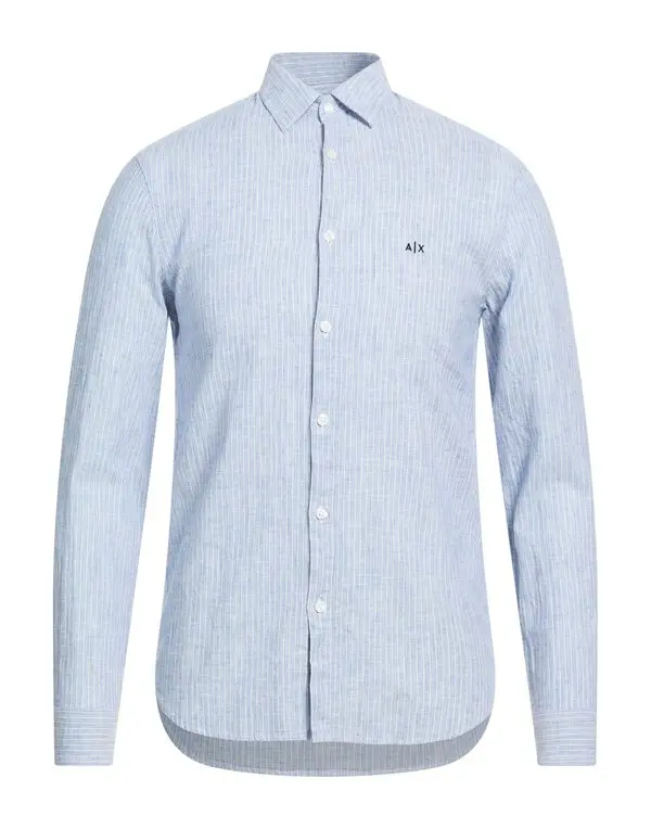 Armani Exchange Shirt Size Linen, Cotton