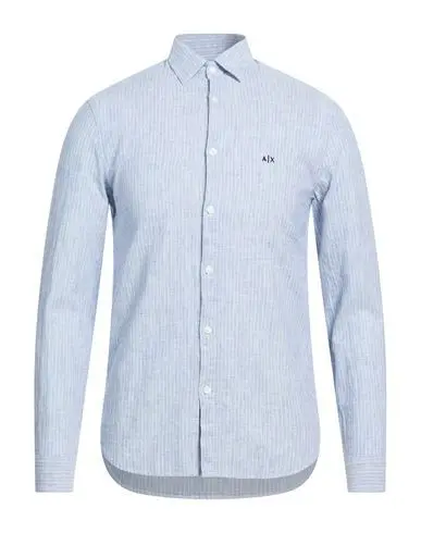 Armani Exchange Shirt Size Linen, Cotton