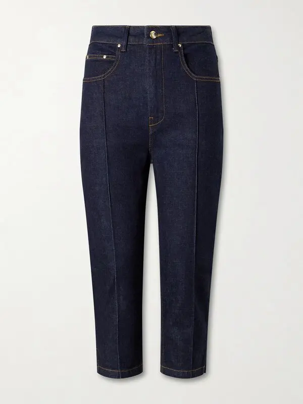 Ossou Stretch Slim-leg Capri Jeans