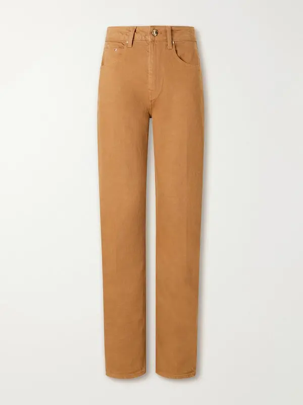 Ossou Noon High-rise Straight-leg Jeans