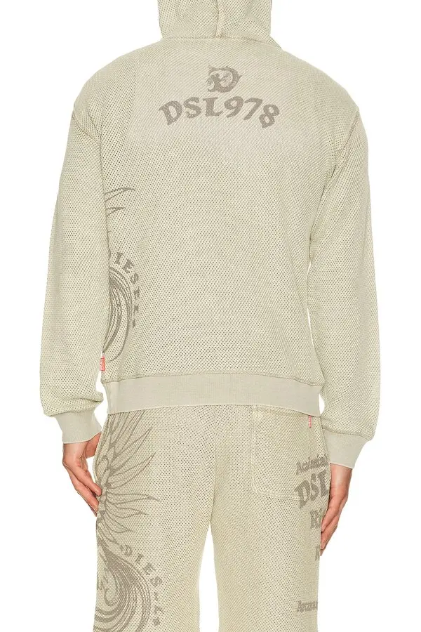 DIESEL® S-norm-hood-aa1 Hoodie - Beige