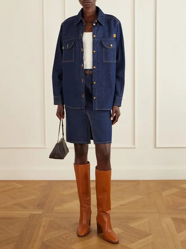 GIANVITO ROSSI Leather Knee Boots
