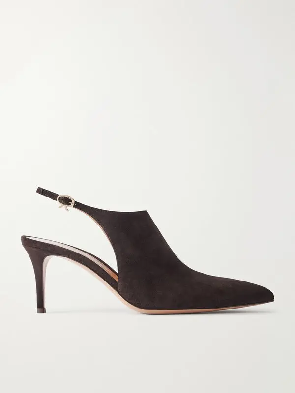GIANVITO ROSSI Suede Pumps