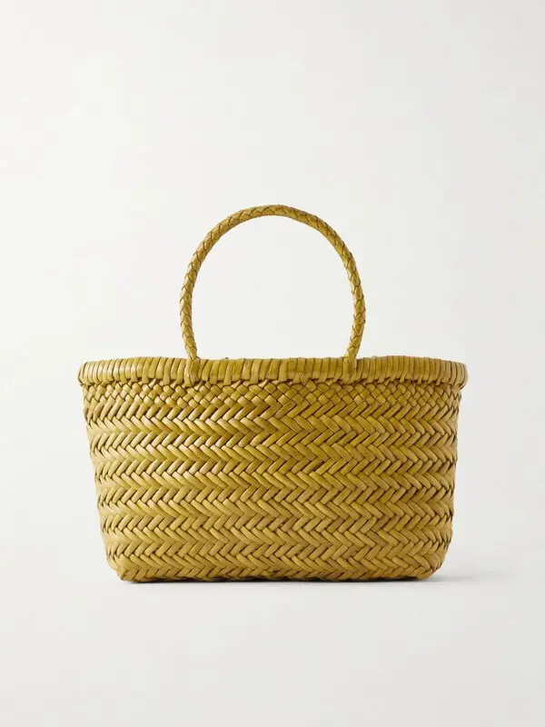 Dragon Diffusion Gora Mini Woven Leather Tote