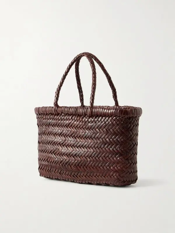 Dragon Diffusion Gora Mini Woven Leather Tote