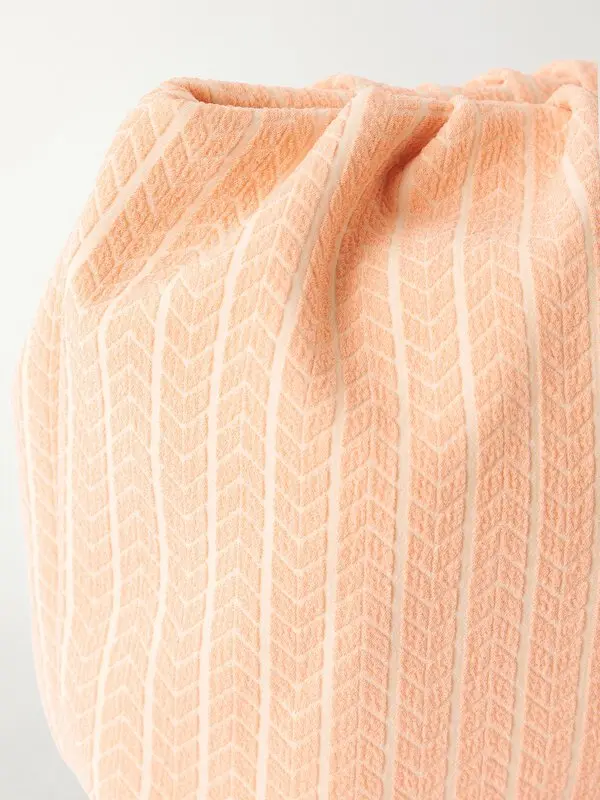 ERES Soire Solaire Jacquard Clutch - Orange