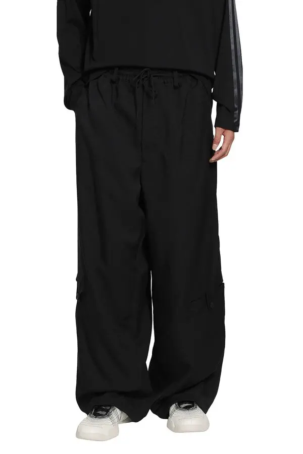 Y3 Sport Uniform Adaptive Leg Trousers - Black