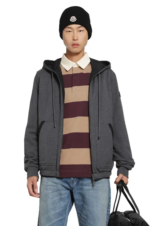 Moncler Reversible Zip-up Hoodie