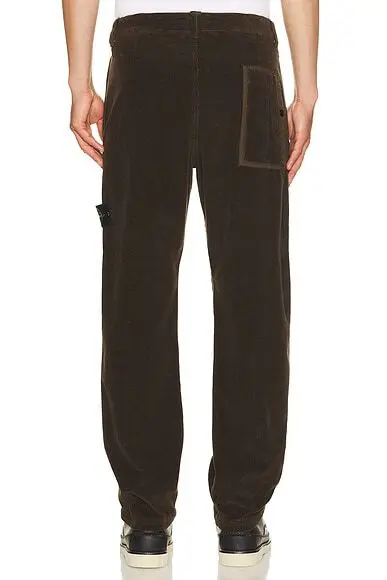 Stone Island Straight Corduroy Trousers