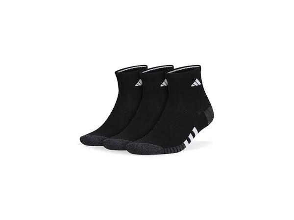 Adidas Cushioned 3.0 3-pack Quarter Socks - Black