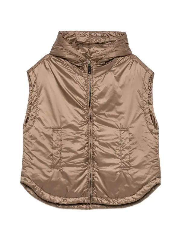 Max Mara Sleeveless Padded Vest - Multicolor