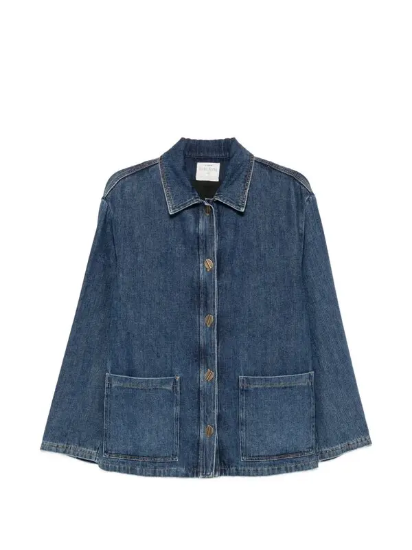 FORTE_FORTE Denim Workwear Jacket - Multicolor