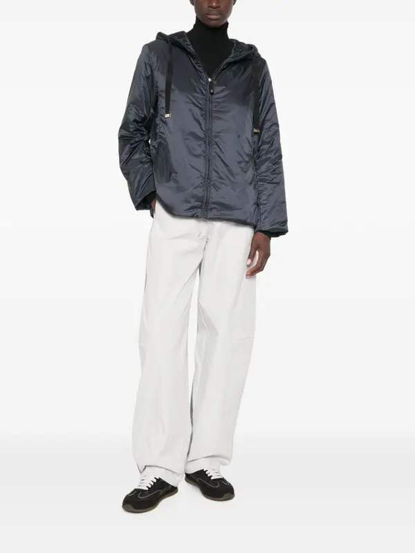 Max Mara Padded Long Sleeve Hooded Jacket