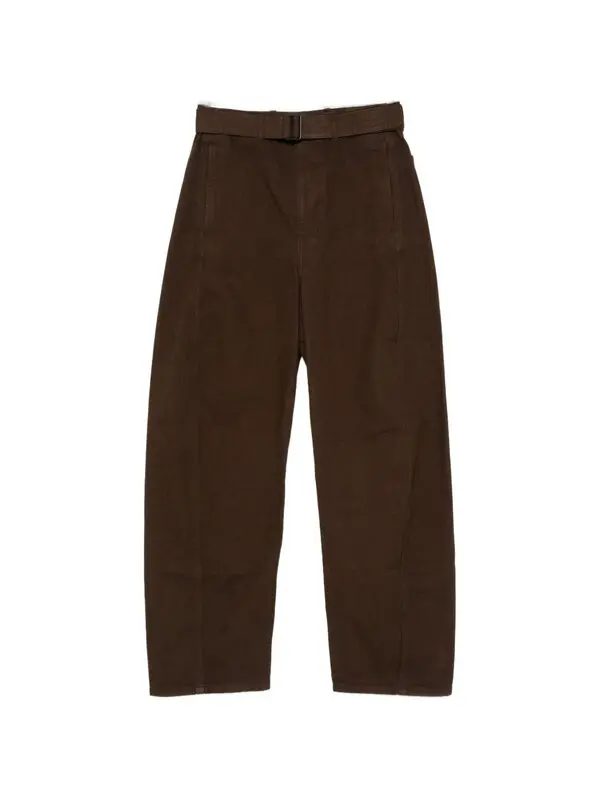 LEMAIRE Twisted Belted Trousers - Multicolor