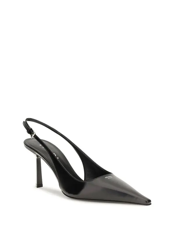 Prada Leather Slingback Pumps