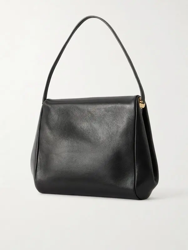 Calvin Klein Tina Small Leather Shoulder Bag