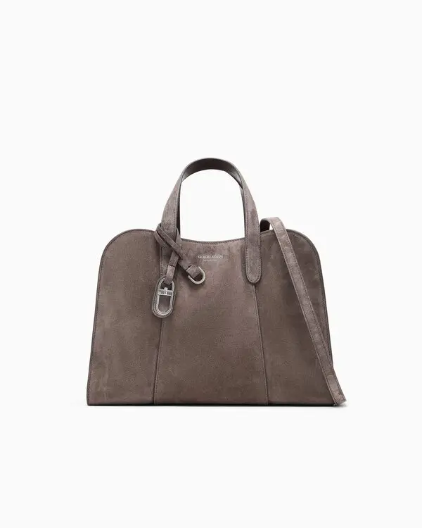 Giorgio Armani Split Leather Handbag