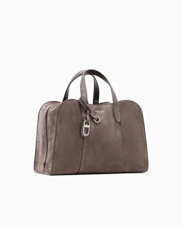Giorgio Armani Split Leather Handbag