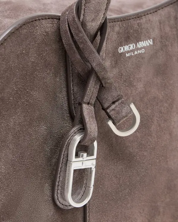Giorgio Armani Split Leather Handbag