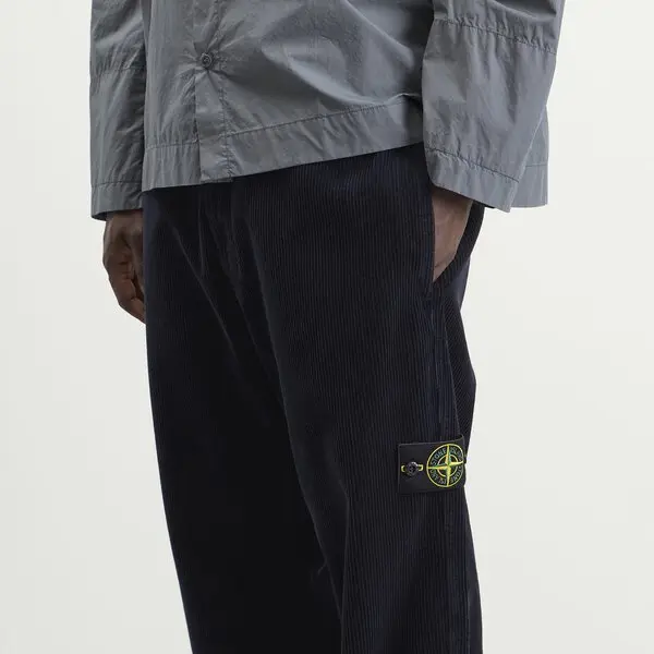 Stone Island Organic Cotton Corduroy Trousers