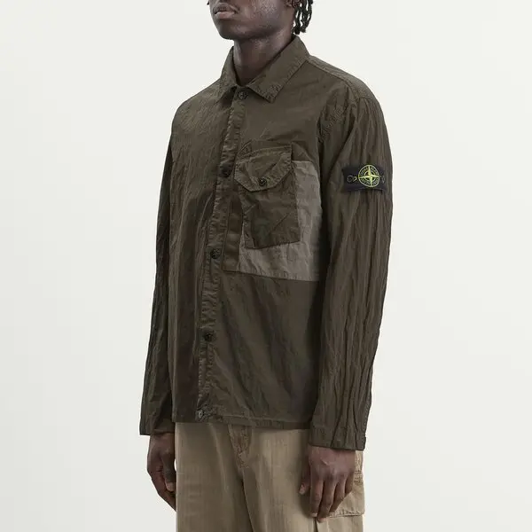 Stone Island Nylon Metal Econyl Overshirt