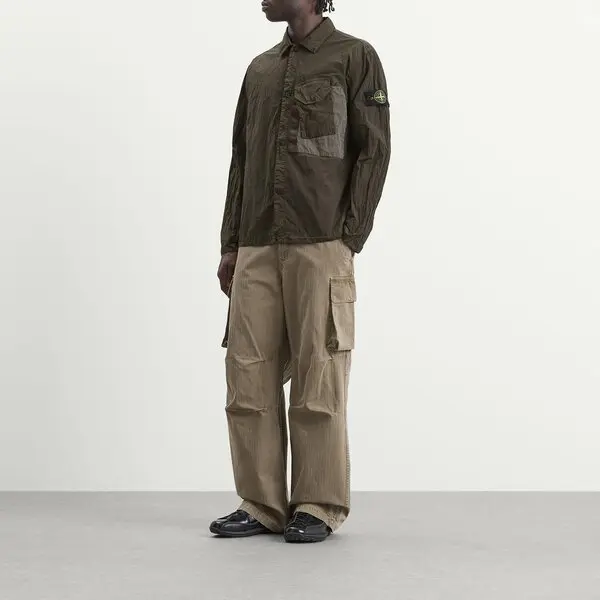 Stone Island Nylon Metal Econyl Overshirt
