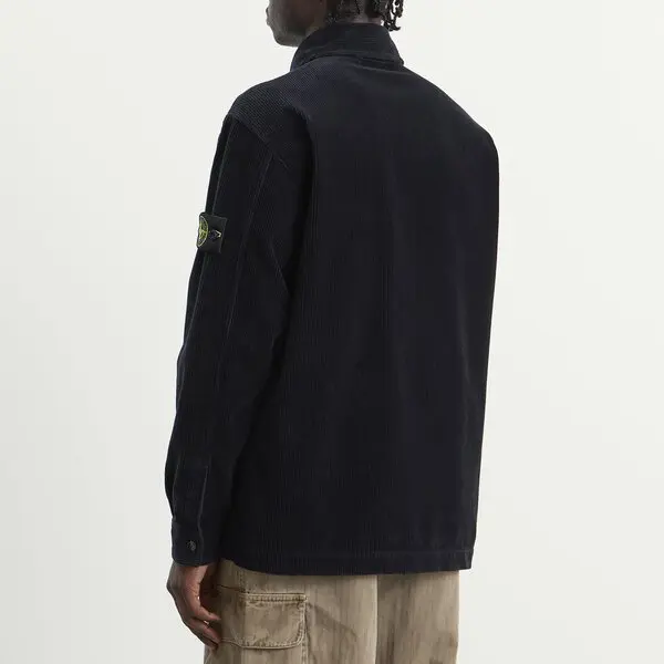 Stone Island Organic Cotton Corduroy Overshirt