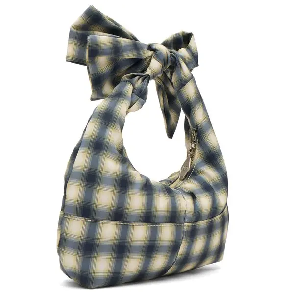 DAMSON MADDER Roo Check Tie Bag