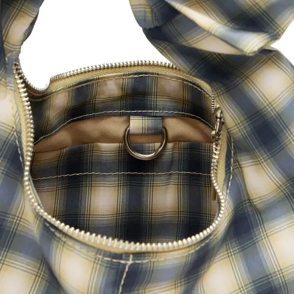 DAMSON MADDER Roo Check Tie Bag