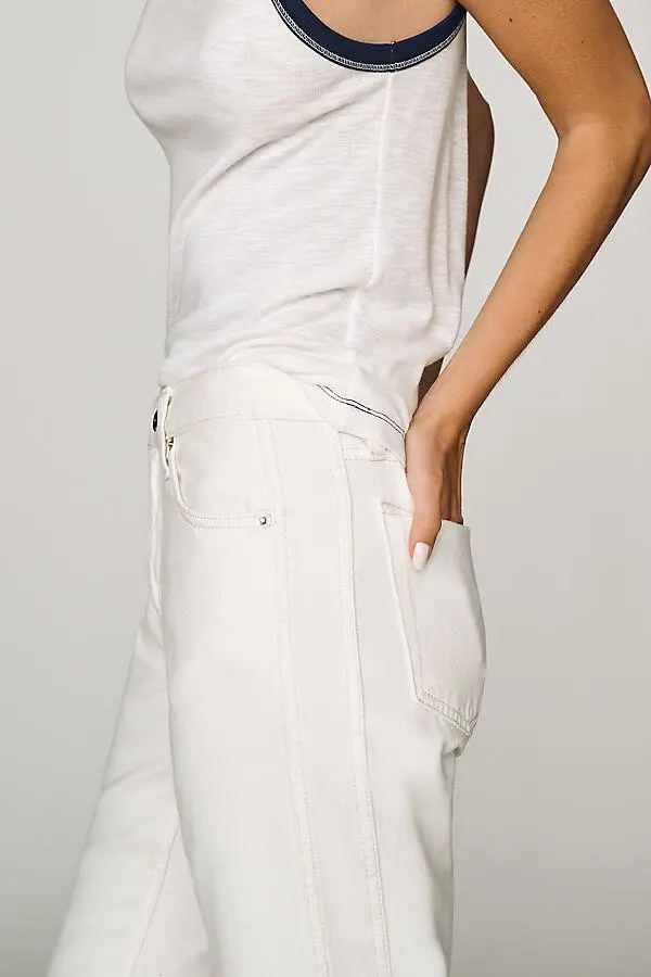 RE/DONE California High-rise Wide-leg Jeans