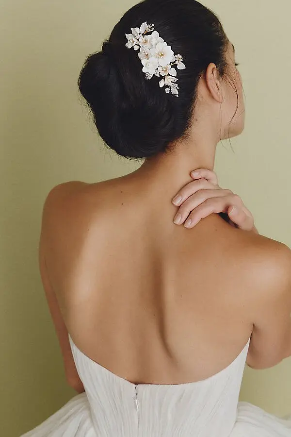 TWIGS & HONEY Petite Garden Hair Comb - Gold
