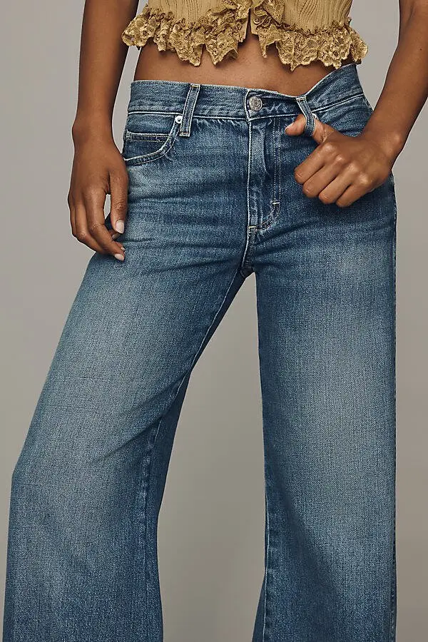 AMO Regina High-rise Wide-leg Jeans