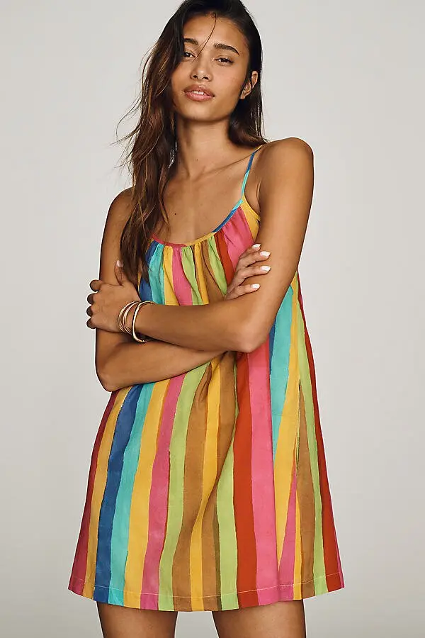 LISA SAYS GAH Geneva Cotton Mi Dress
