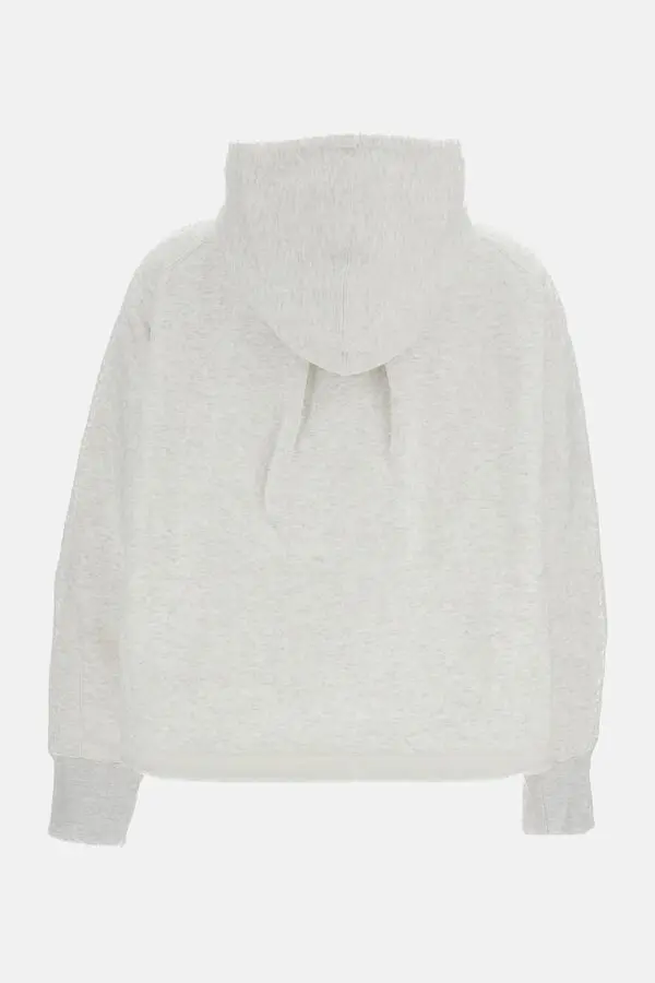 Sacai Hoodie In Cotton Jersey