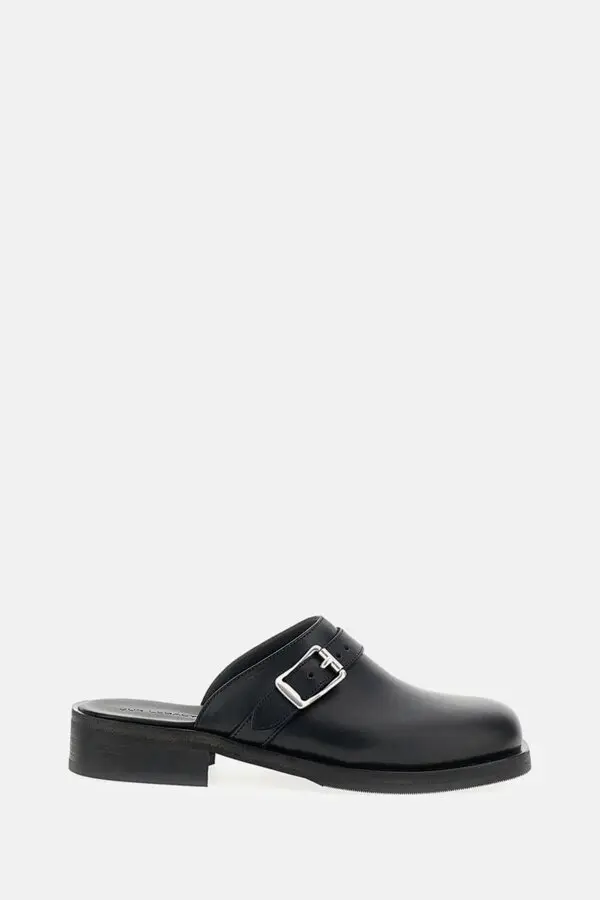 Our Legacy Leather Sabot Truck Mule