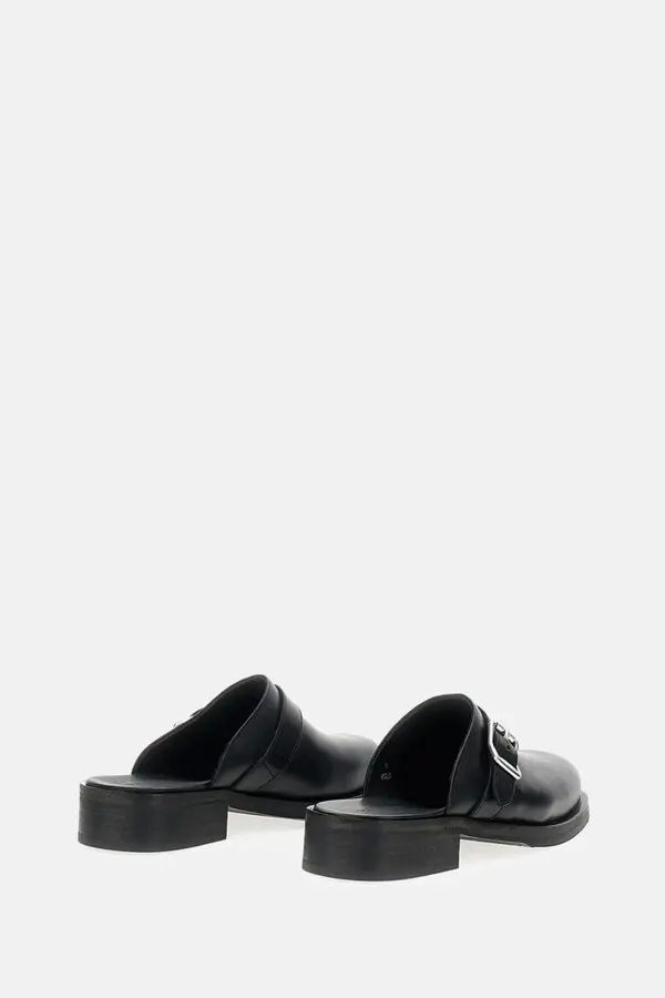 Our Legacy Leather Sabot Truck Mule