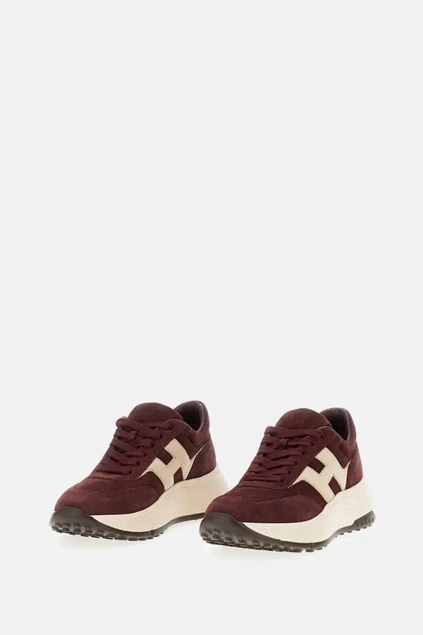 Hogan Sneakers H669 Allacciato H - Rosso