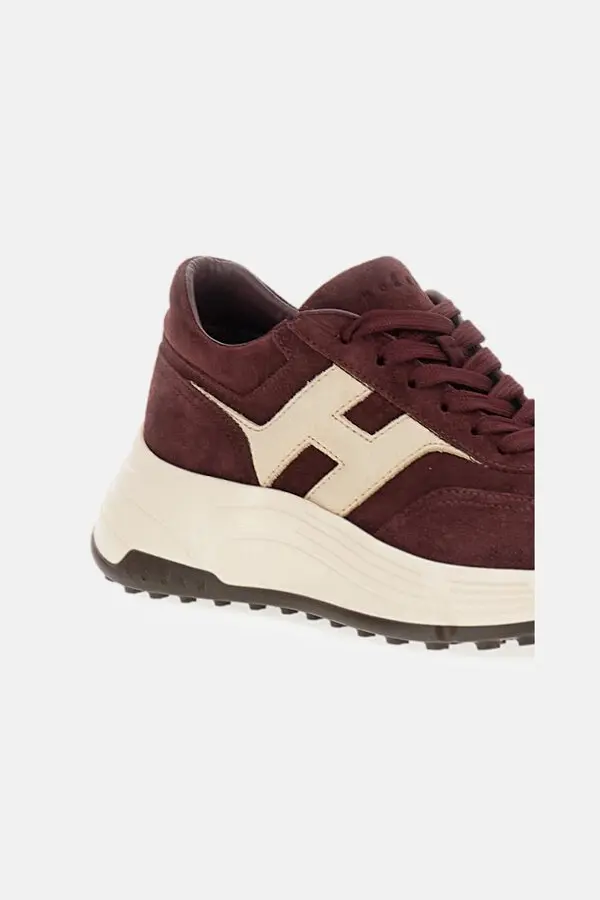 Hogan Sneakers H669 Allacciato H - Rosso