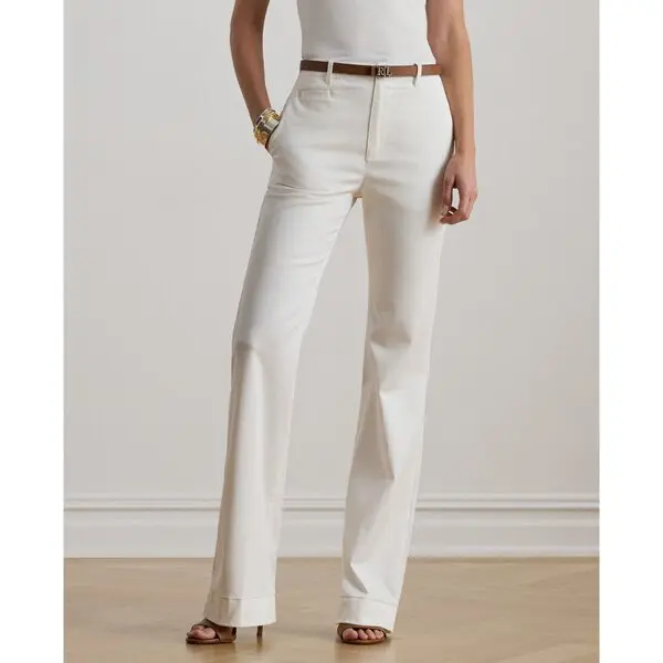 Ralph Lauren Stretch Cotton Chino Flare Pant