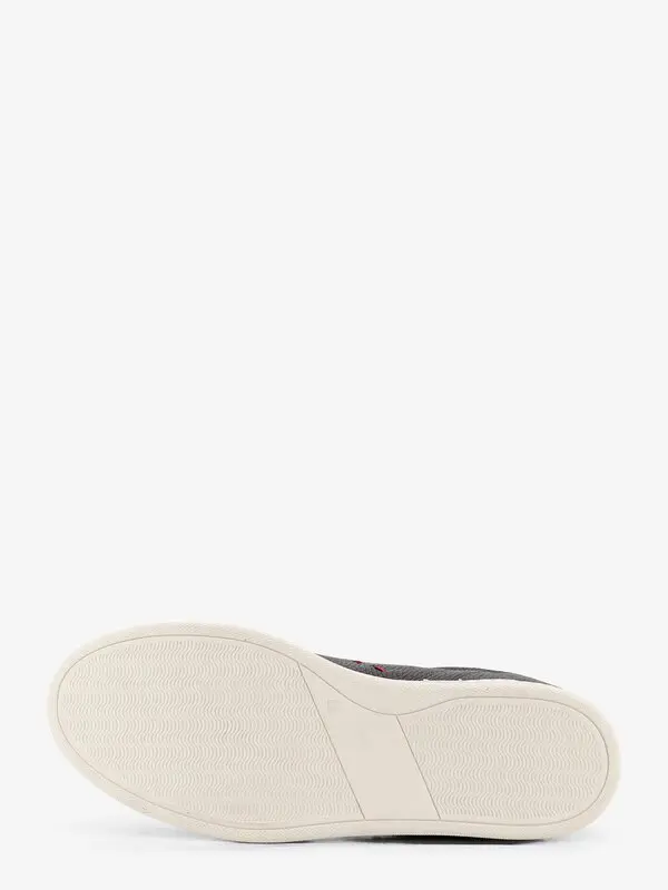 Kiton Leather Sneakers With Iconic Side Stitching