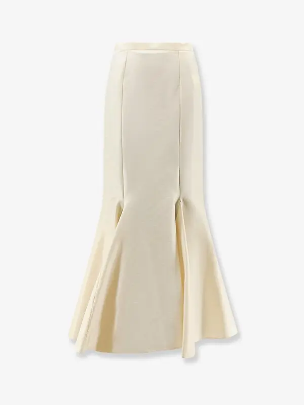 ACTUALEE Shantung Long Skirt