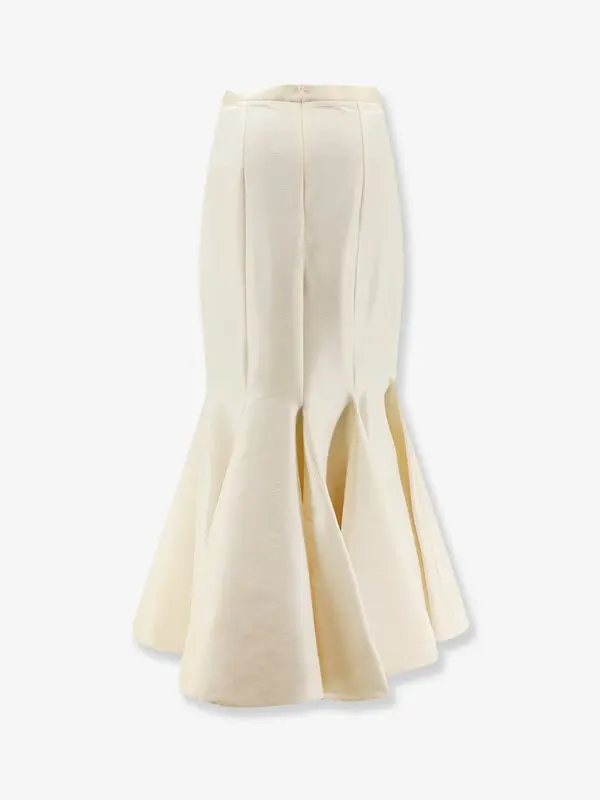 ACTUALEE Shantung Long Skirt
